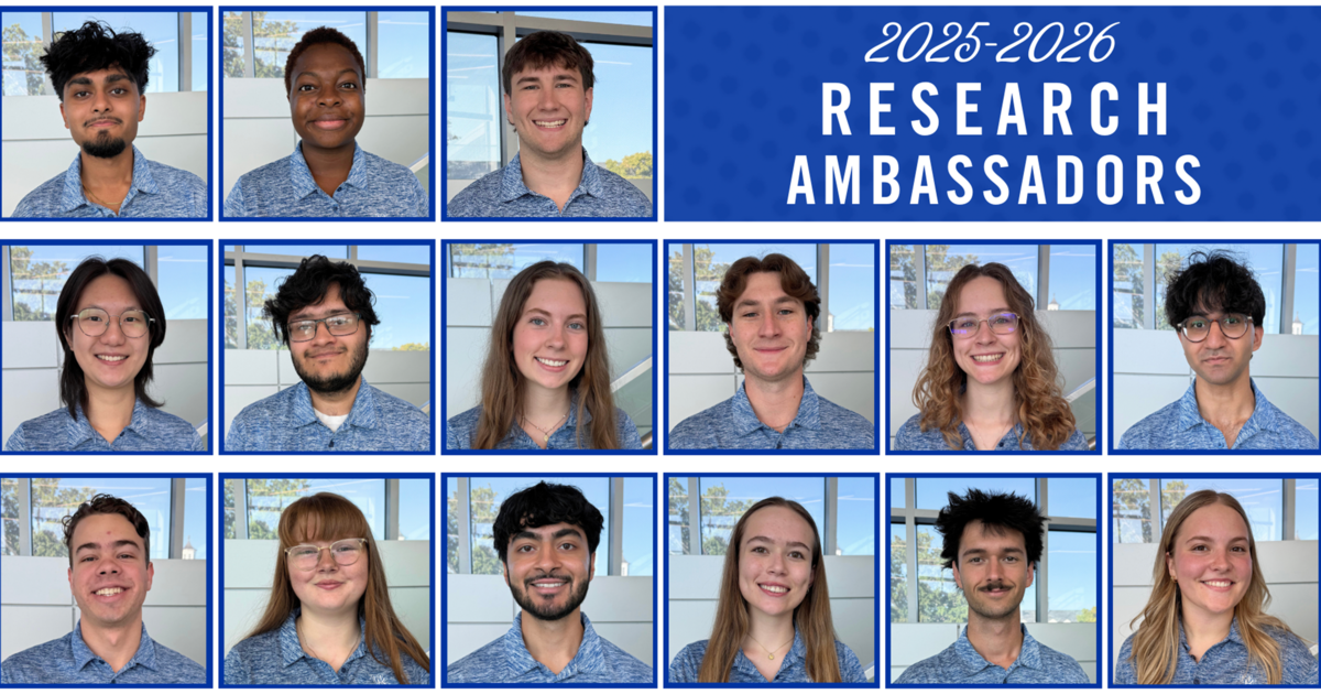 15 students selected for undergraduate research ambassador program | UKNow
